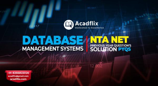 Database Management System Pyqs